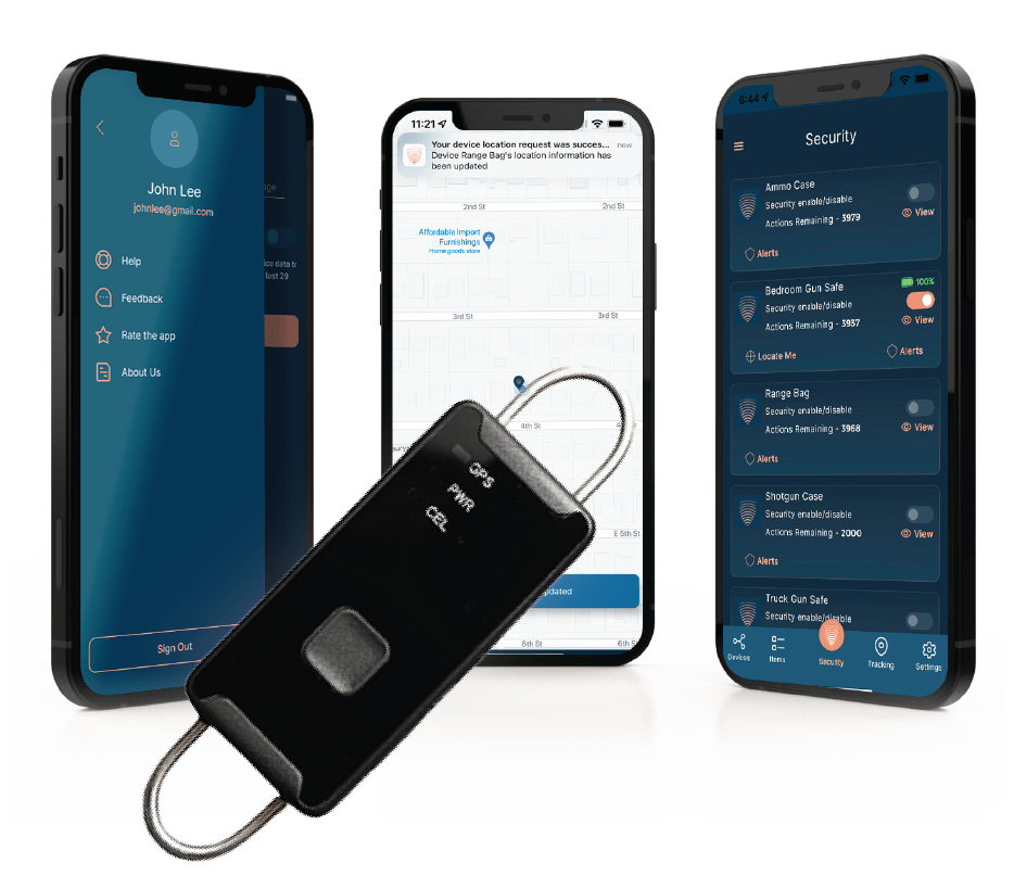 My Gun Alert Motion Sensitive GPS Tracker for Fire Arm Safety – MetAlert